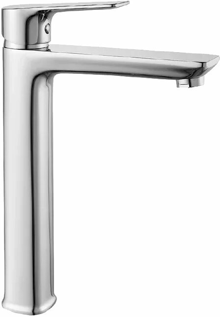 Смеситель для раковины Rossinka RS27 RS27-14 хром, глянцевый, кран для ванной в раковину, из латуни, рычажный, с керамическим картриджем