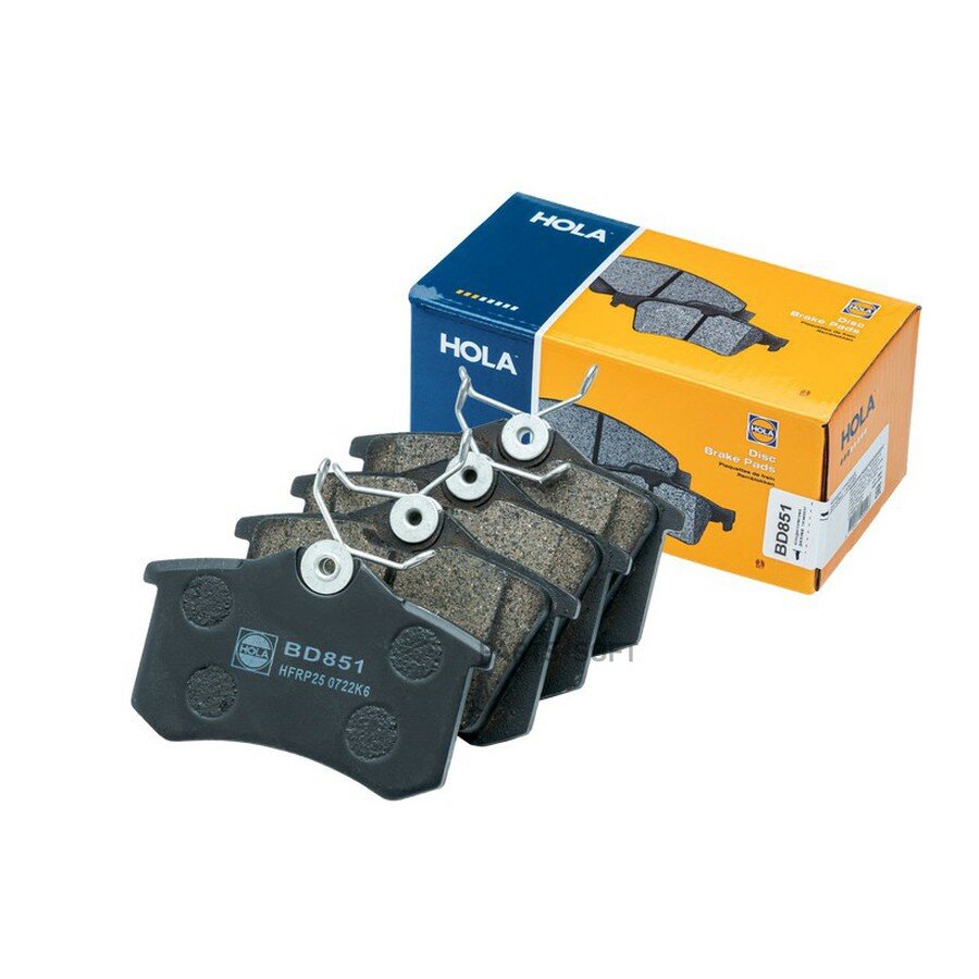 HOLA Тормозные колодки дисковые AUDI A1, A2, A3, A4, A6, A8, TT SKODA Octavia (1U,1Z,5E), Fabia, Rapid (NH3),