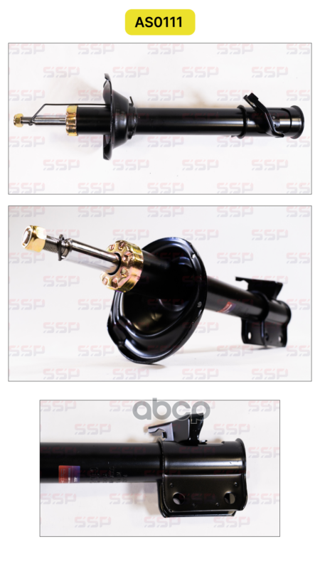 Стойка амортизационная SSP 334344 20360-SA000 SUBARU FORESTER SG5 '02- REAR RH SSP арт. AS0111