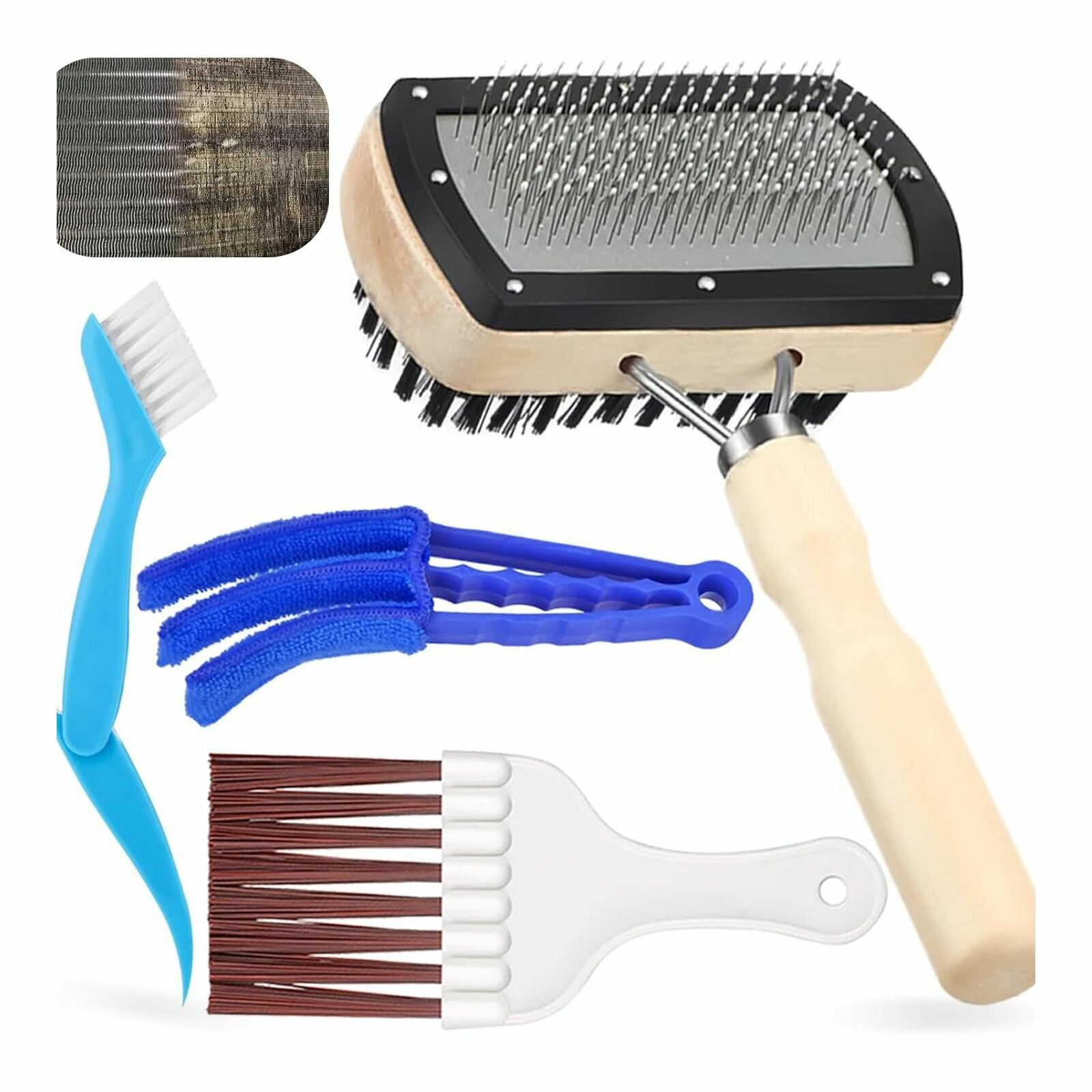 Многоразовые щетки для чистки вентиляционных отверстий клавиатур и жалюзи