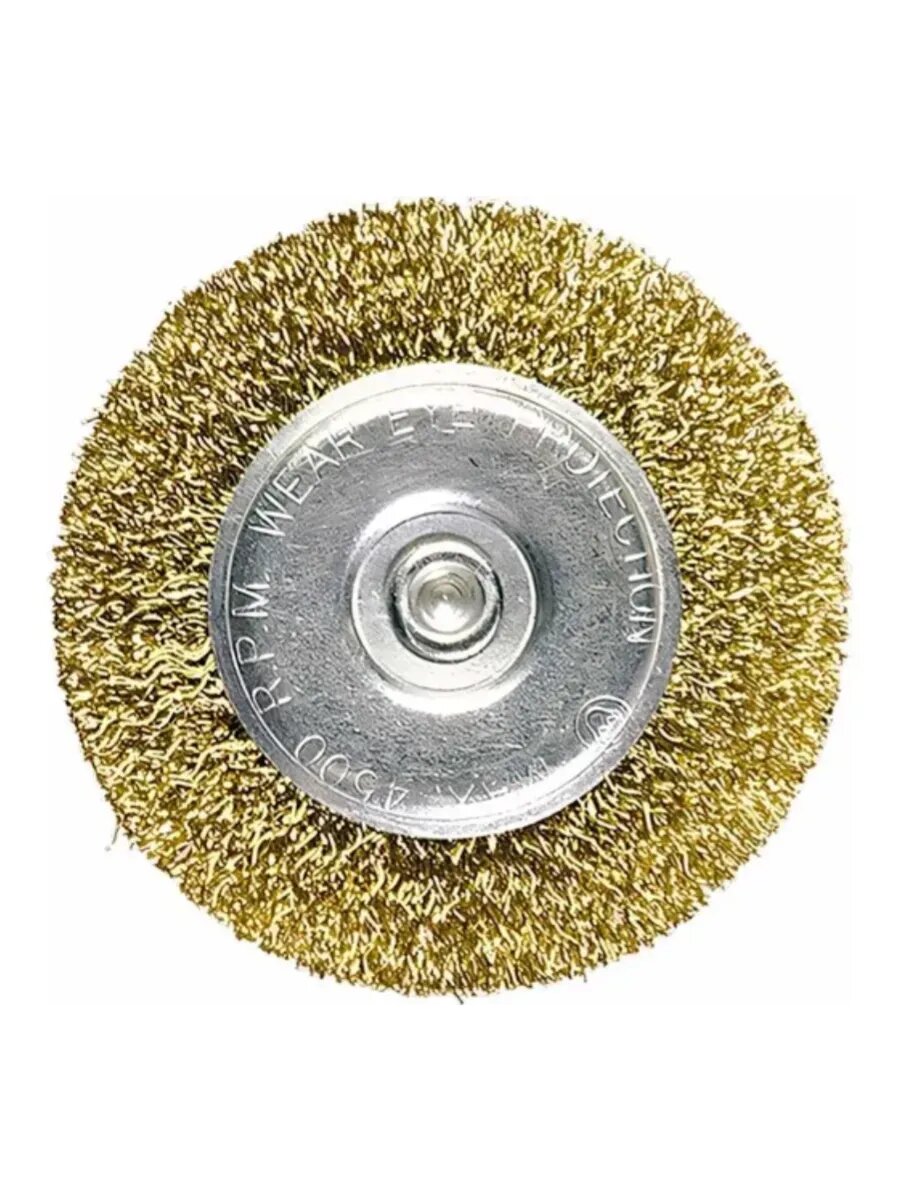 Щетка для дрели, 50мм, плоская со шпилькой, Matrix 74444