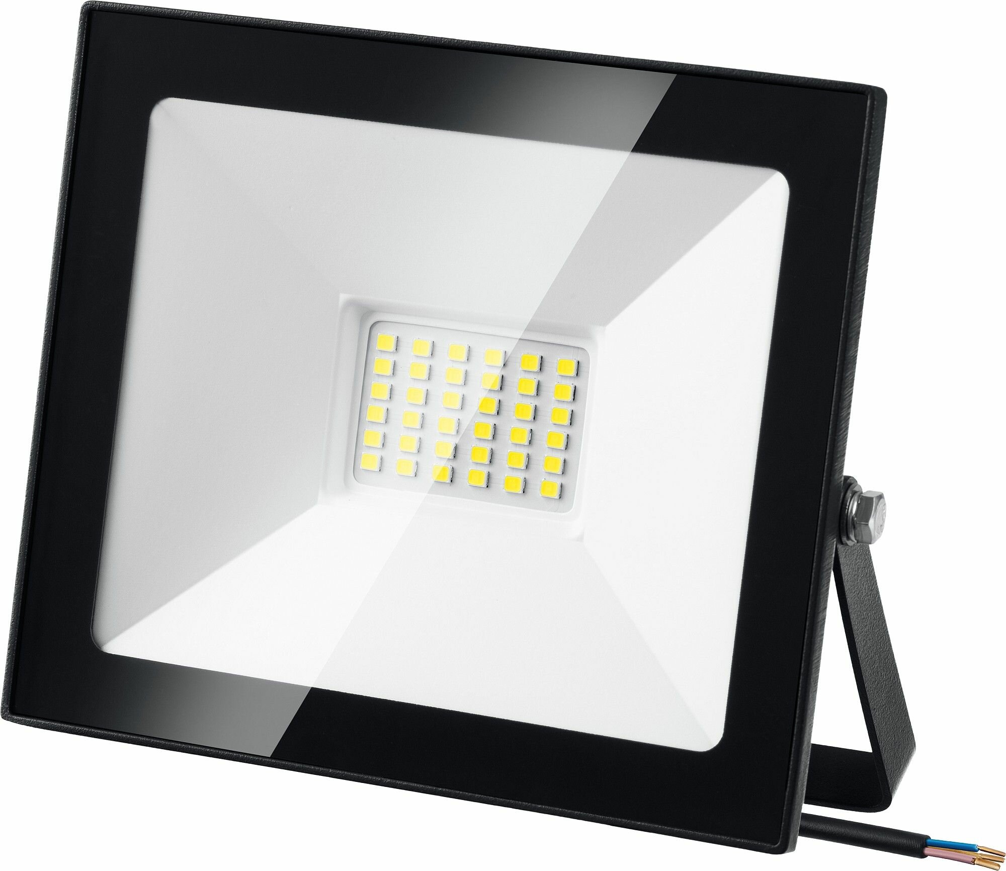 Светодиодный прожектор ЗУБР ПСК-30, 30 Вт, 6500 К, IP 65, профессиональный 57141-30