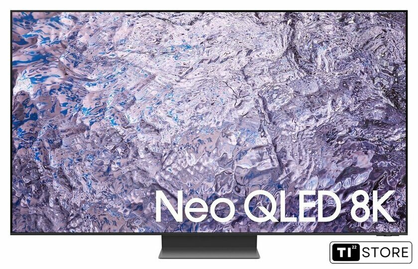 Телевизор Samsung Neo QLED 8K QA65QN800CKXXL 2023, диагональ 65", 8K Ultra HD Smart TV, Tizen OS, Wi-Fi, Bluetooth