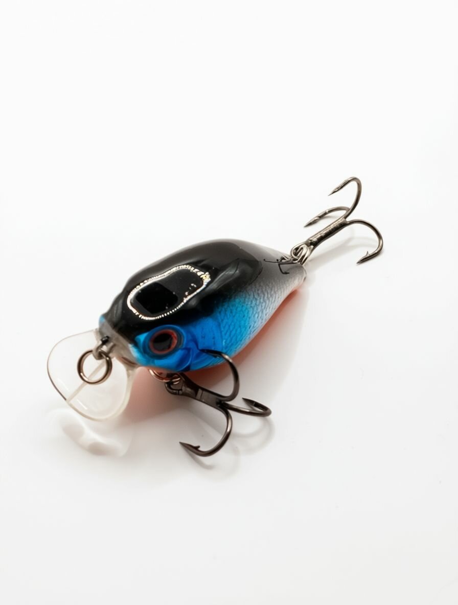 Jackall Chubby 38F 38 мм 4.0 г плавающий кренкер воблер для ловли окуня щуки и судака на мелководье 0 0.5 м