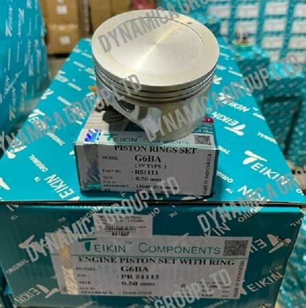 Поршни двигателя + кольца TEIKIN 51113 0.50 HYUNDAI SANTA FE TUSCON TRAJET 2.7 G6BA [ 23410-37310 ]