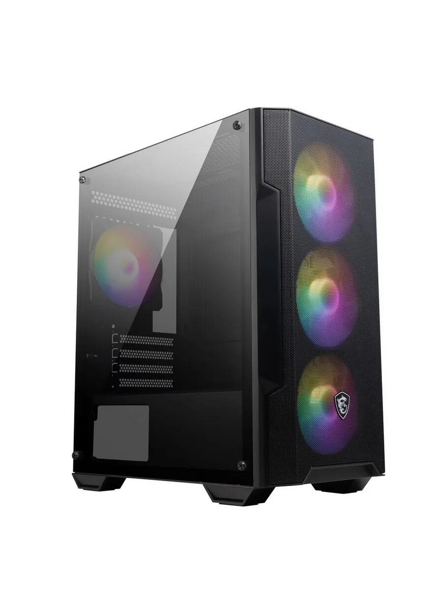 Корпус MAG Forge M100A черный без БП mATX