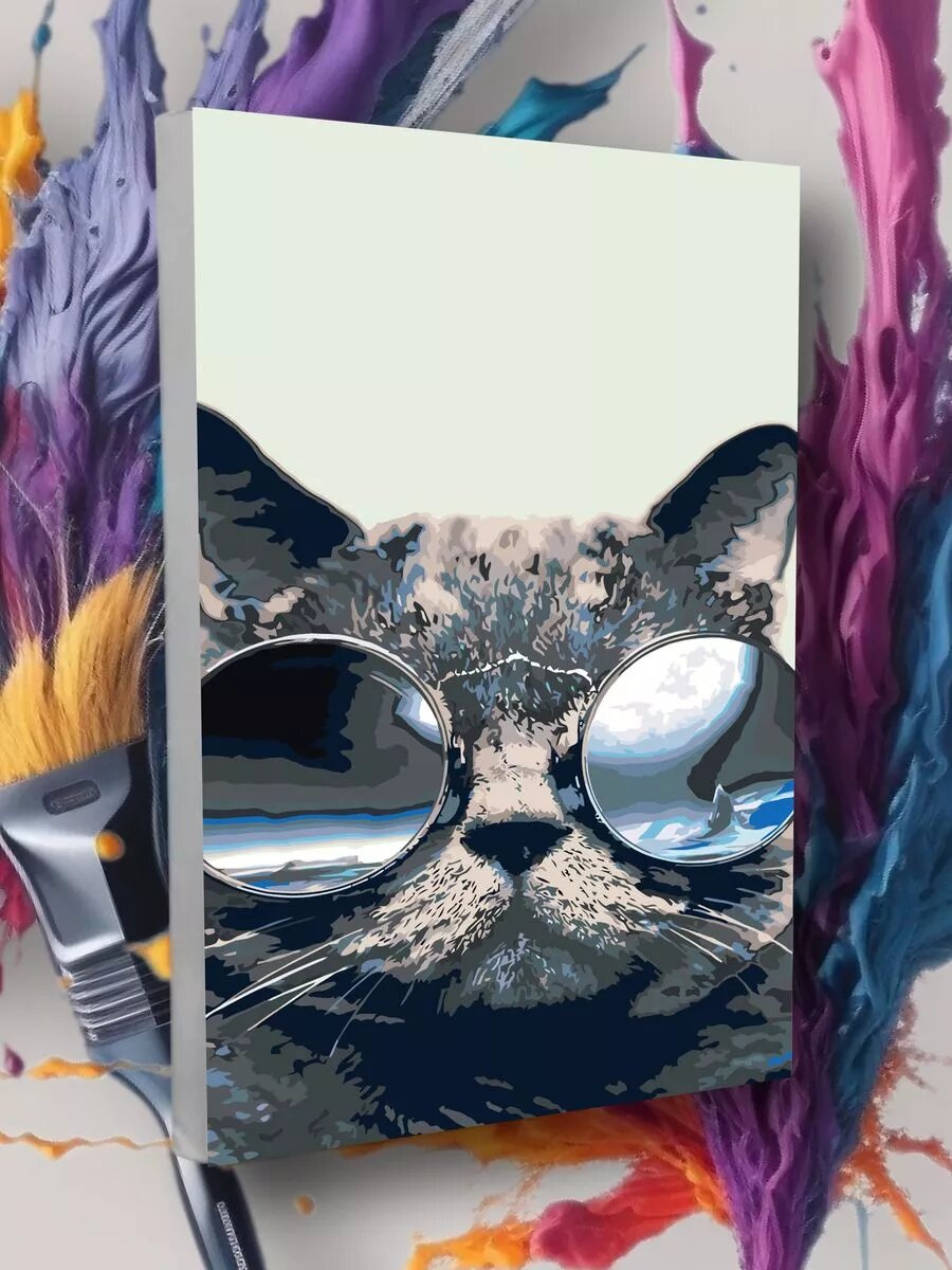 Картина по номерам Кот