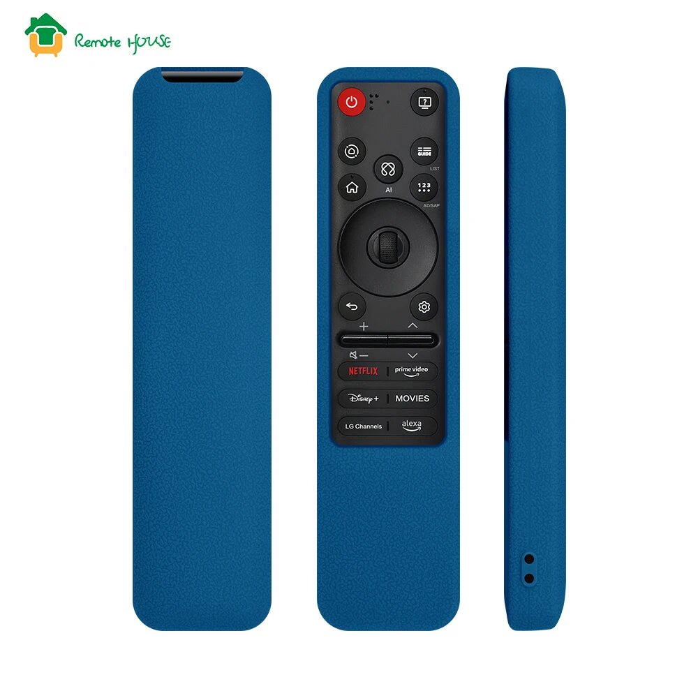 Силиконовый чехол для пульта LG MR25GA Magic, Dark Blue