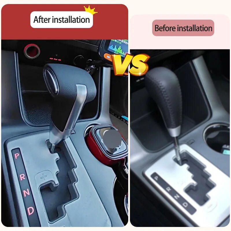 Автомобильная коробка передач с автоматической коробкой передач, ручка переключения передач, Рычажная головка для KIA Sorento Borrego K2 Freddy Ba Rui, натуральная кожа, For Sorento(09-12, CB-02-01