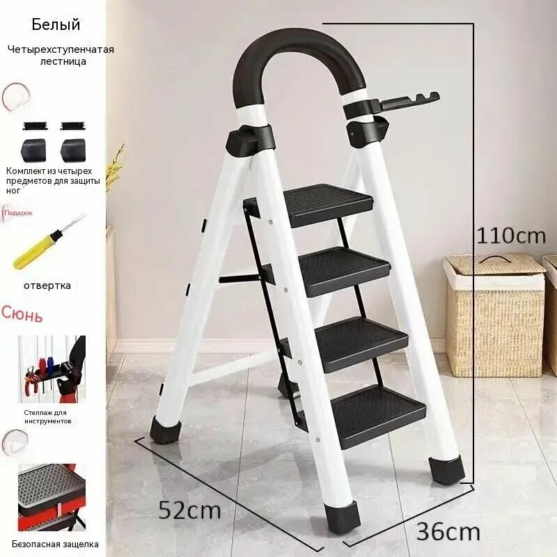 Складная чердачная лестница на высоту 3 5 м, 300 кг QY