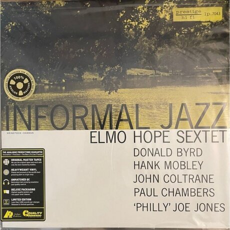Elmo Hope - Informal Jazz (Analogue) (0753088704314) виниловая пластинка