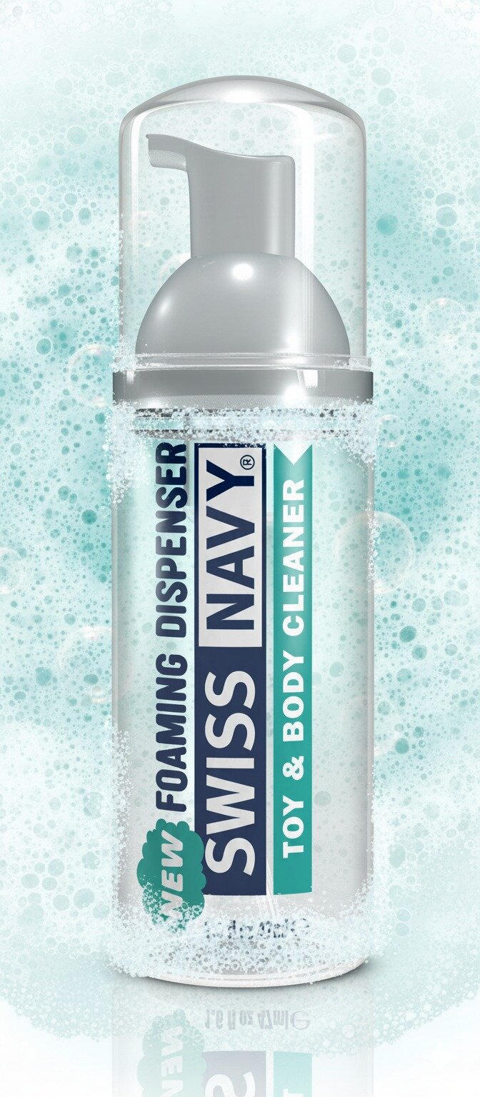 Очищающая пенка Swiss Navy Toy & Body Cleaner, масло чайного дерева и лаванда, 47мл