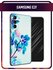 Чехол на Samsung Galaxy S21 / Самсунг Галакси S21 с принтом "Голубая орхидея"