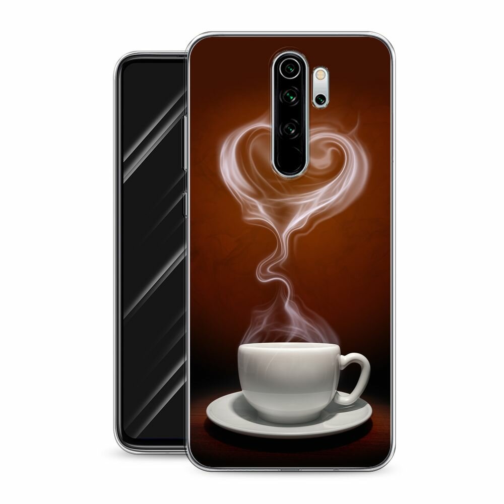 Чехол на Xiaomi Redmi Note 8 Pro / Сяоми Редми Нот 8 Про с принтом "Кофейная любовь" — фото 1