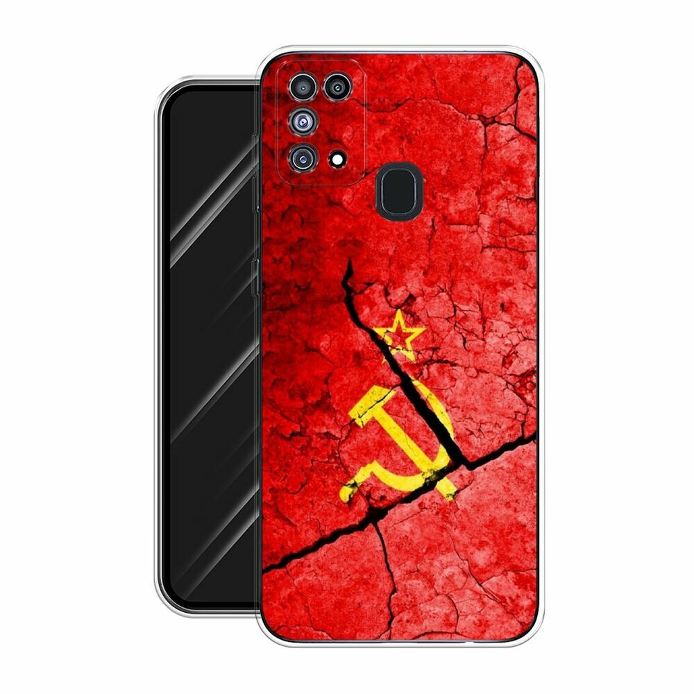 Чехол на Samsung Galaxy M31 / Самсунг Галакси М31 с принтом "СССР" — фото 1