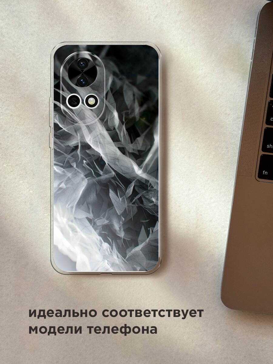 Чехол на Huawei Nova 12/Nova13 / Хуавей Нова 12/Нова 13 с принтом "Абстракция 9" — фото 1