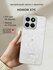 Чехол на Honor X7c / Хонор X7c с принтом "Загрузка творения", прозрачный