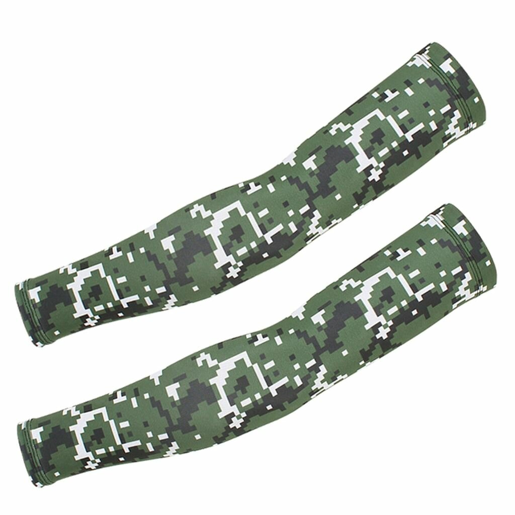 Камуфляжный рукав из ледяного шелка для защиты рук