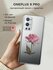 Чехол на OnePlus 9 Pro / ВанПлас 9 Про с принтом "Меланхоличная роза", прозрачны...