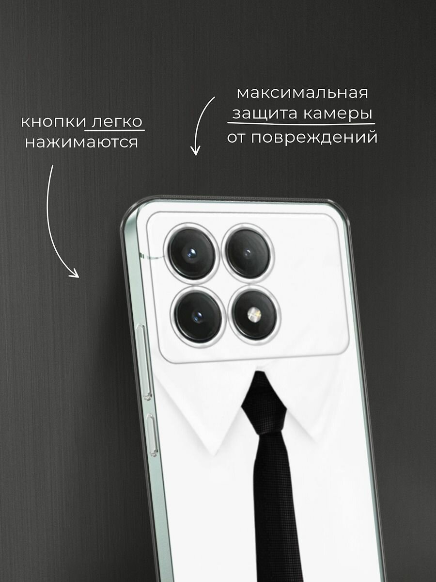 Чехол на Xiaomi Poco X6 PRO 5G / Поко X6 Про 5G с принтом "Галстук" — фото 1
