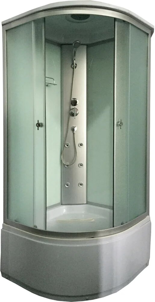 Душевая кабина Niagara NG-2308-14G х220 90х90 с высоким поддоном, с сиденьем