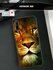 Силиконовый чехол на Honor 30i / Хонор 30i с принтом "Лев арт 8"