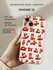 Чехол на Apple iPhone 15 / Айфон 15 с принтом "Йога для лисы", прозрачный