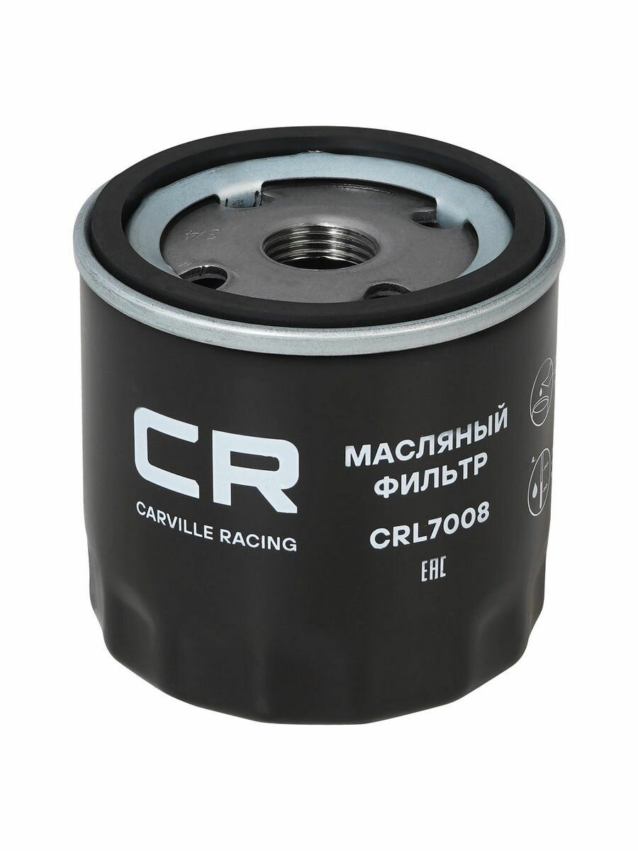Фильтр масляный Carville Racing CRL7008 для а/м VOLVO V40, FORD Fiesta / Вольво В40, Форд Фиеста