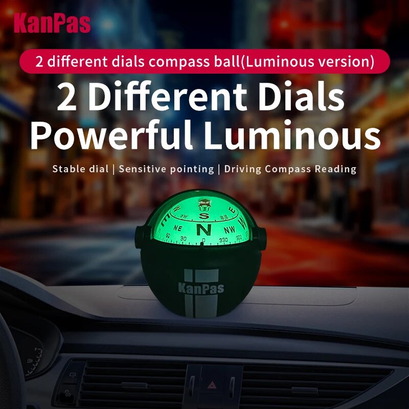 KANPAS Автомобильный компас-шар V-41-L