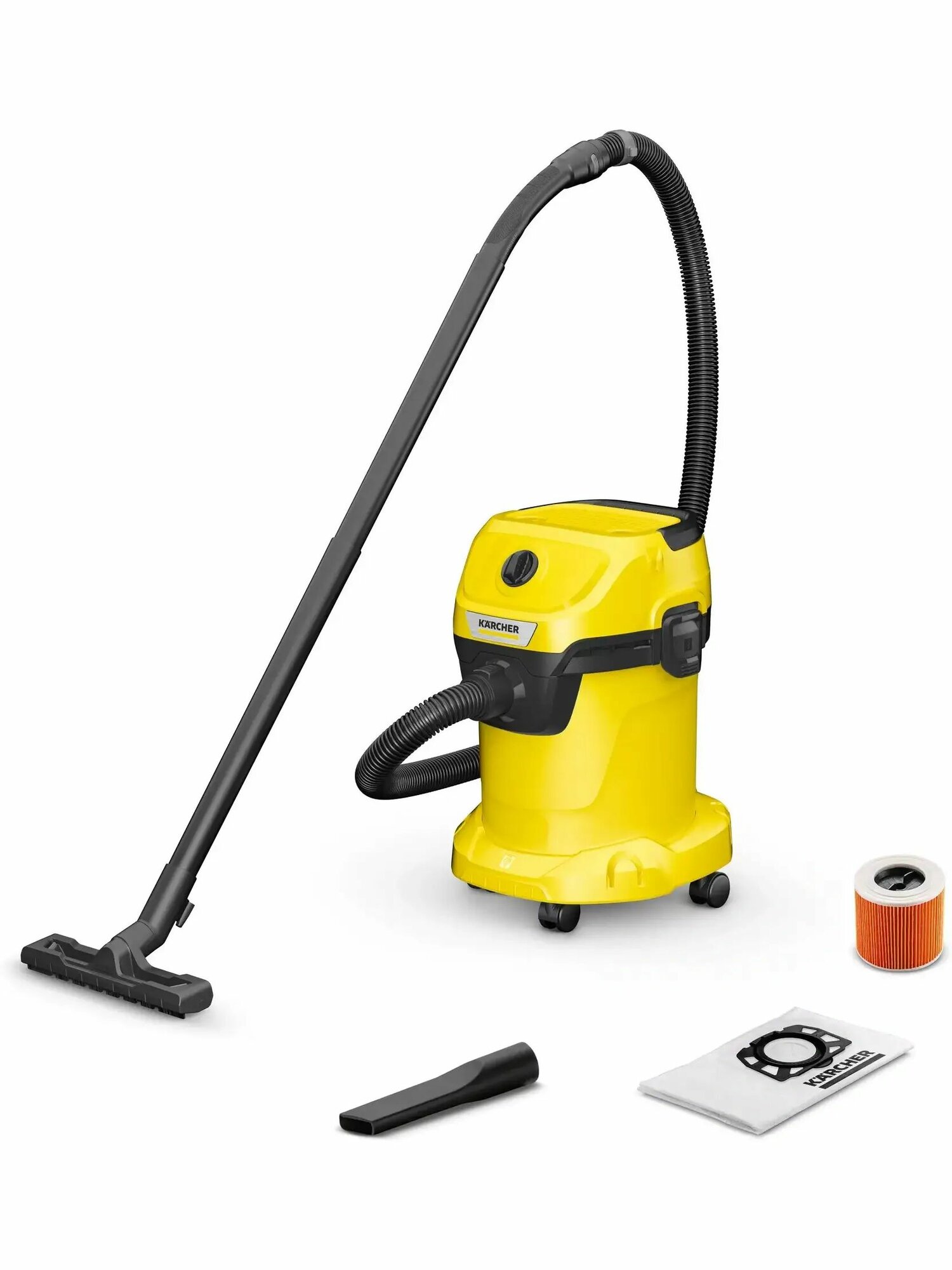 Строительный пылесос Karcher WD 3 V-17/4/20 (1.628-127.0)