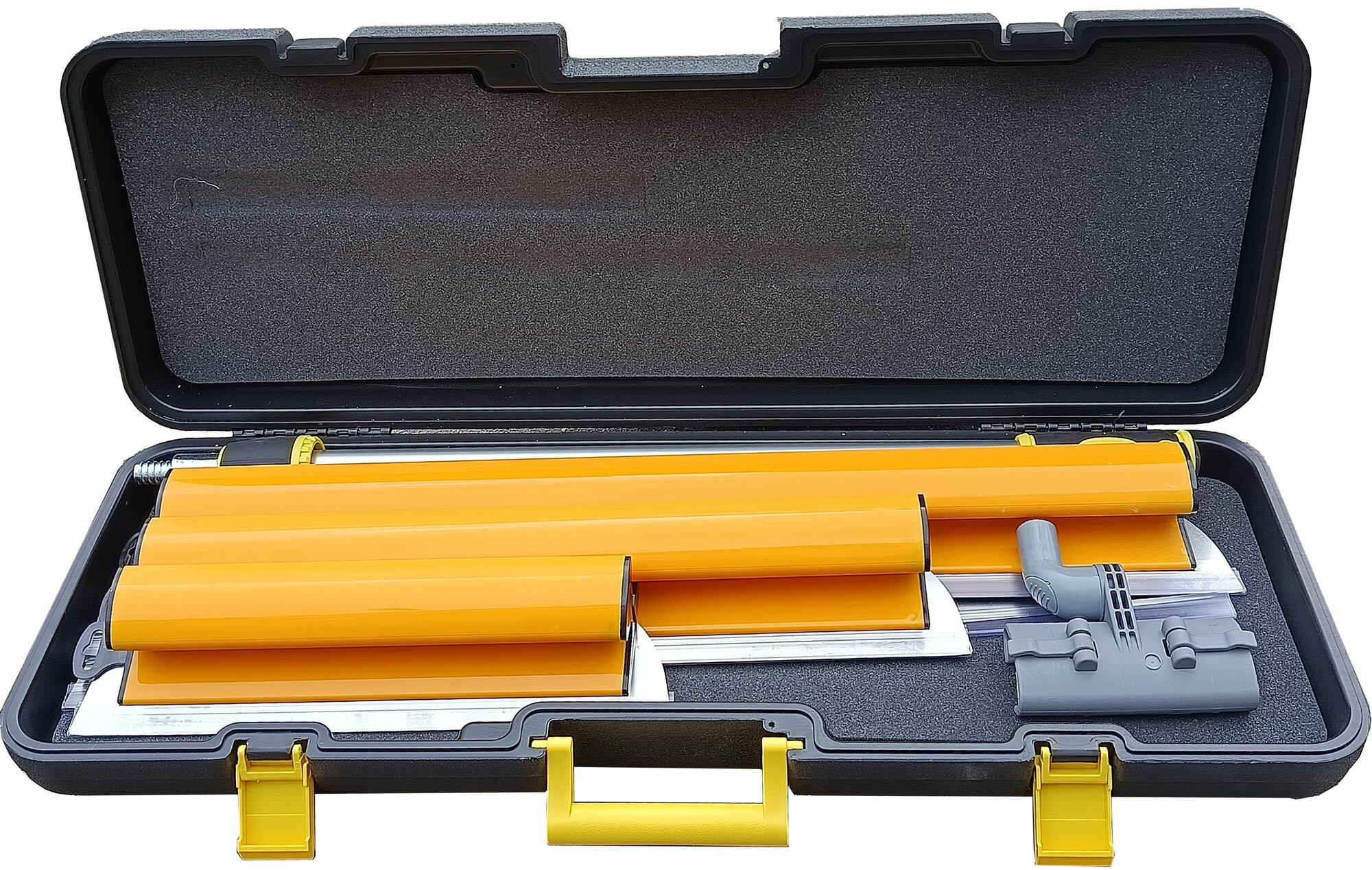 Набор шпателей для шпаклевки стен и финишной обработки 8 предметов в кейсе "HIPEX"