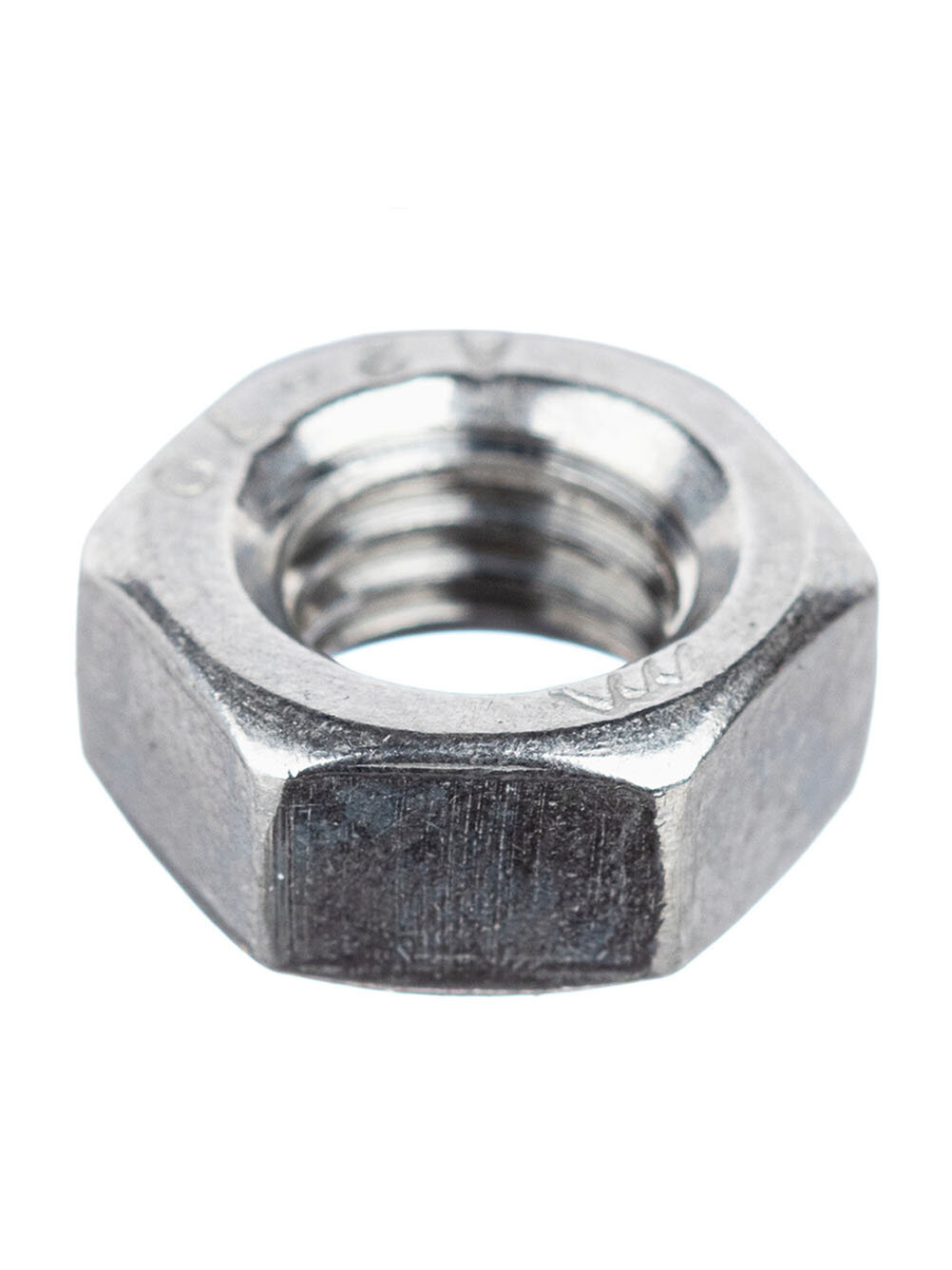 Гайка крепежная нержавеющая сталь М8 DIN 934 (15 шт.)