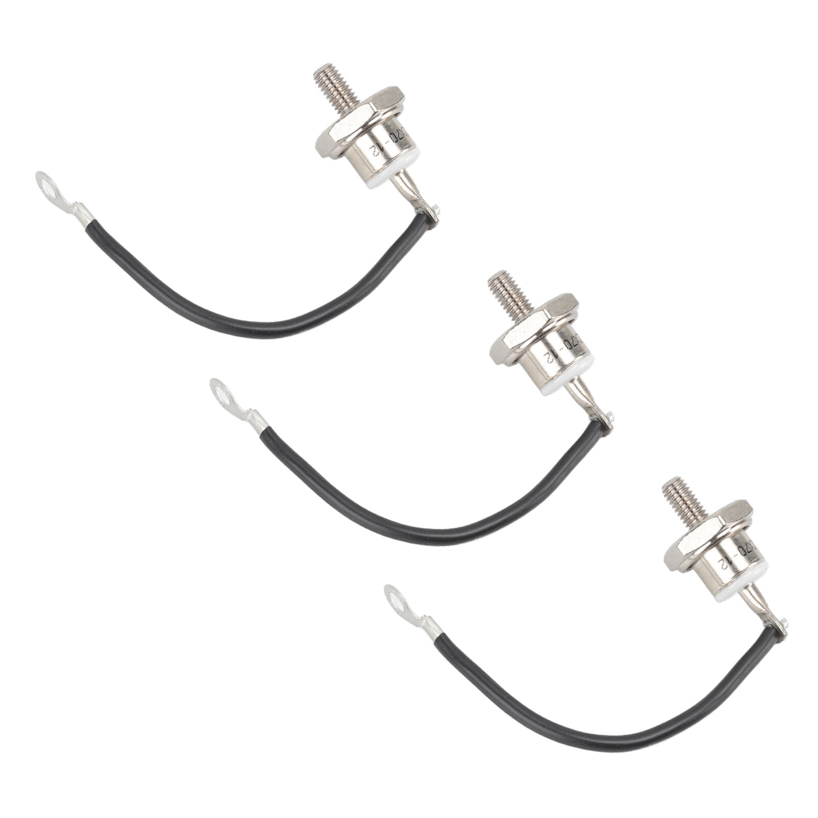 3шт. ZX70 12 Диоды от Ржавчины 70A с Линией для Управления Двигателем, Черный Провод