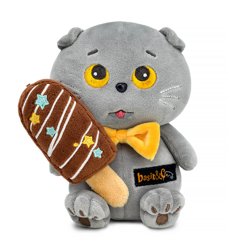 Мягкая игрушка Budi Basa, Кот Басик "Эскимо"