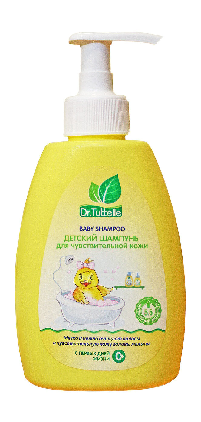 Dr. Tuttelle Детский Шампунь для чувствительной экстрактом ромашки