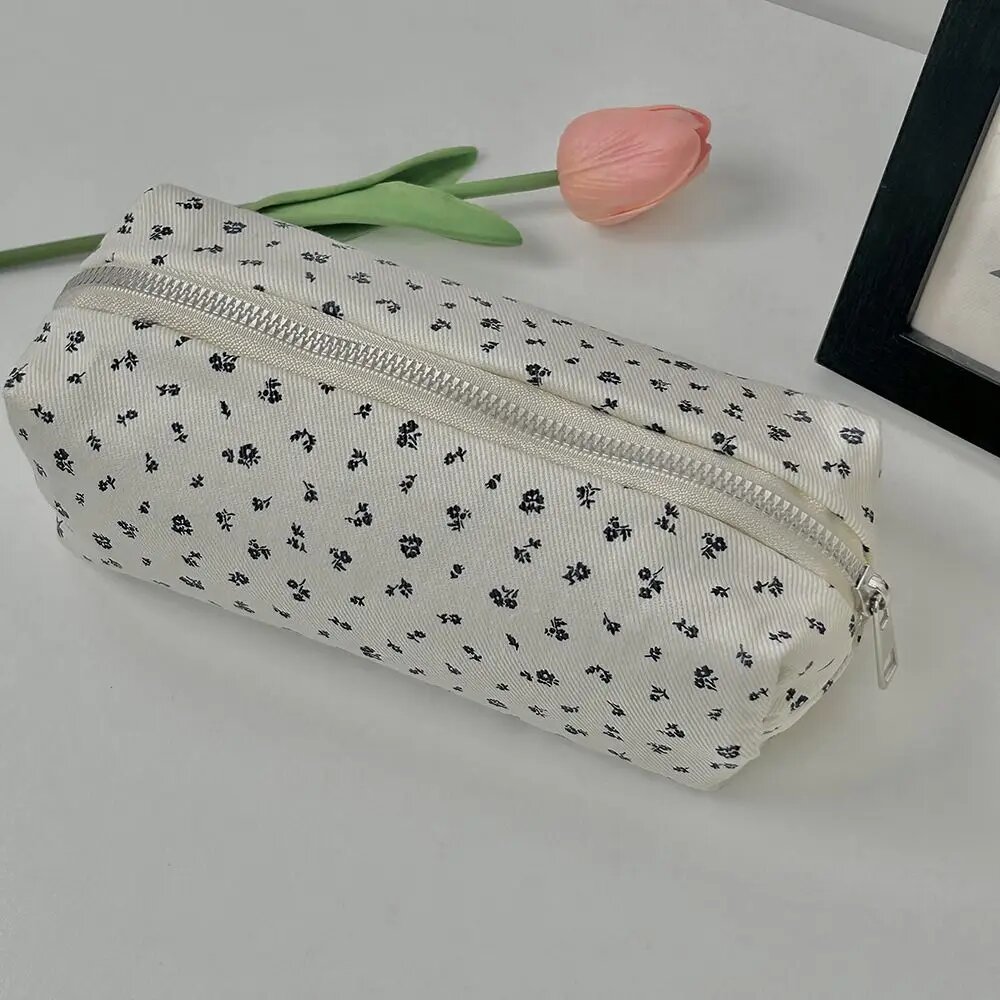 Цветочная тканевая сумка для ручек Pencil Bag Chinese Rose