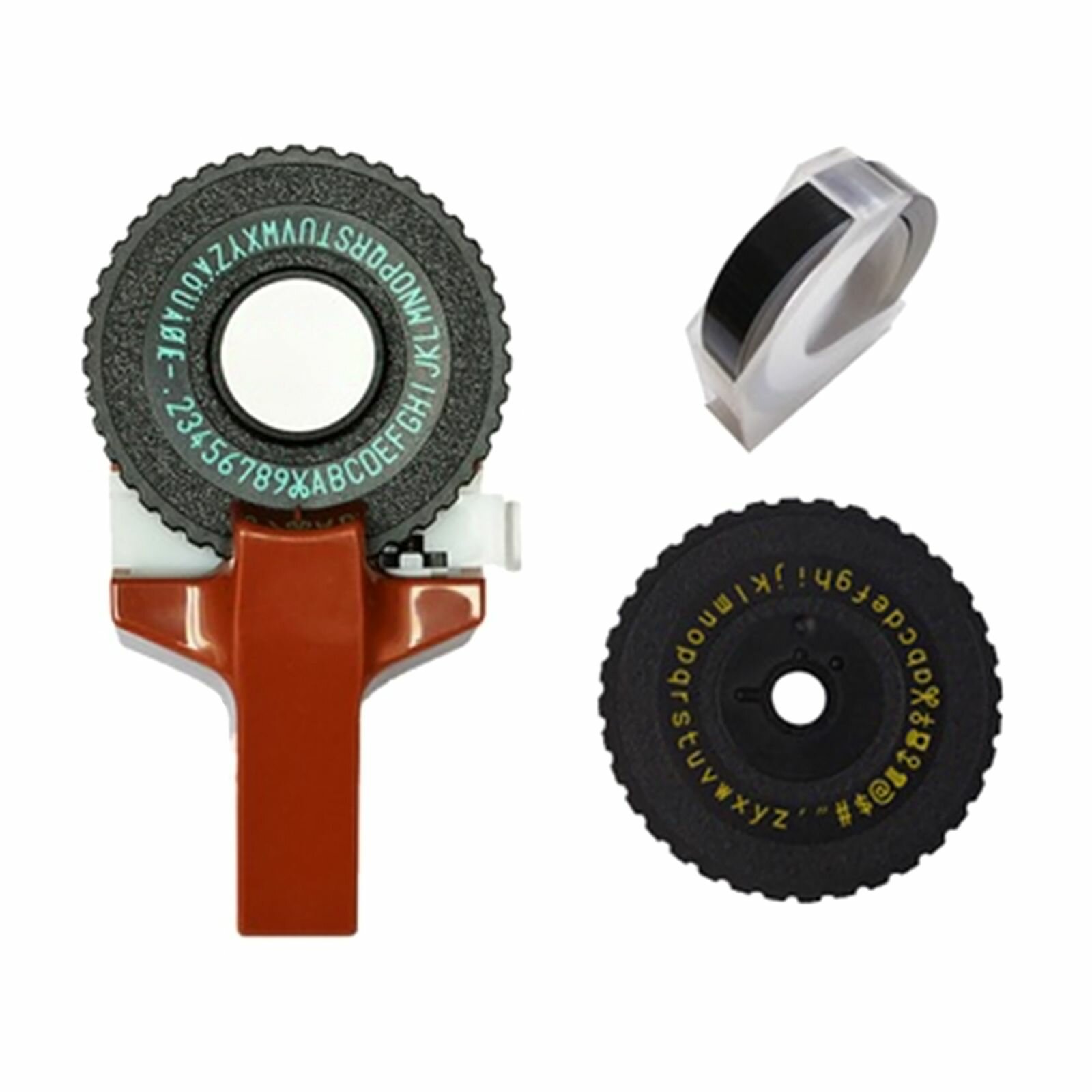 Машина для печати этикеток Motex plus wheel версии E101-коричневая