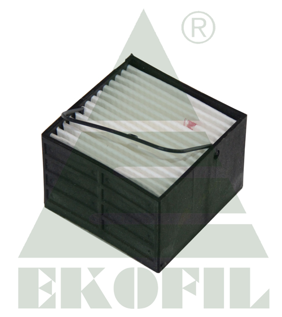 Фильтр топливный сепаратора квадратный man 88х88х55мм для separ2000/10 с подогревом (ekofil)