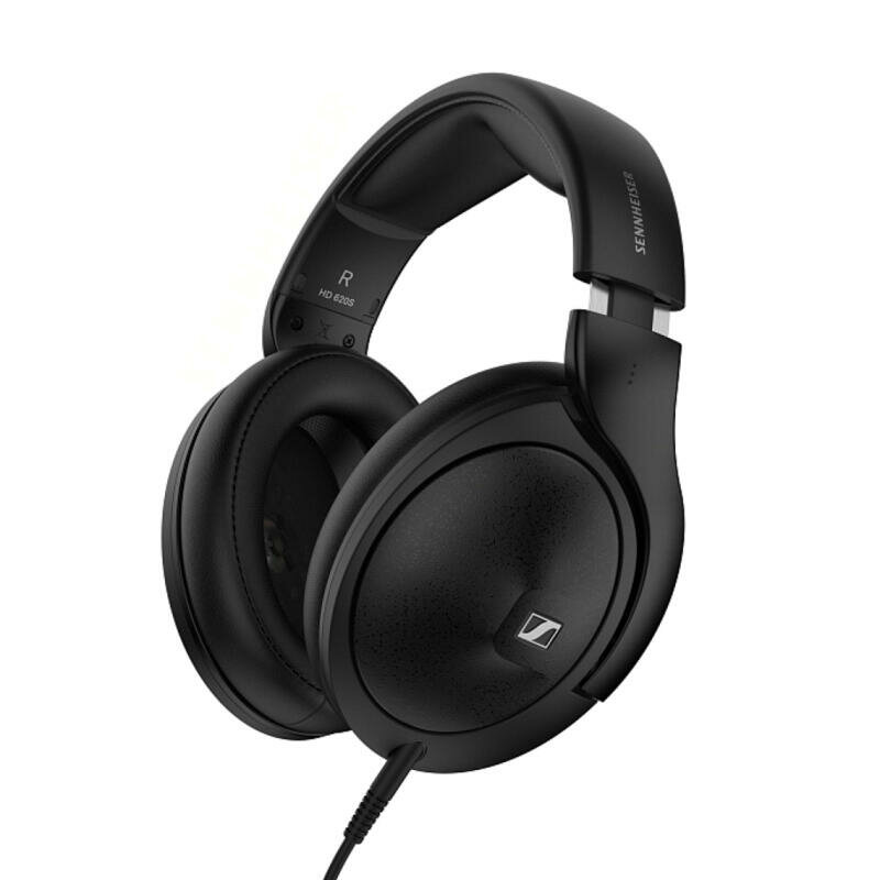 Проводные наушники Sennheiser HD 620S, mini jack 3.5/ jack 6.3 mm, Black (Черный)