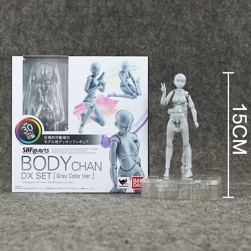 Фигурка-манекен Body Kun SHF, подвижная модель для рисования из ПВХ
