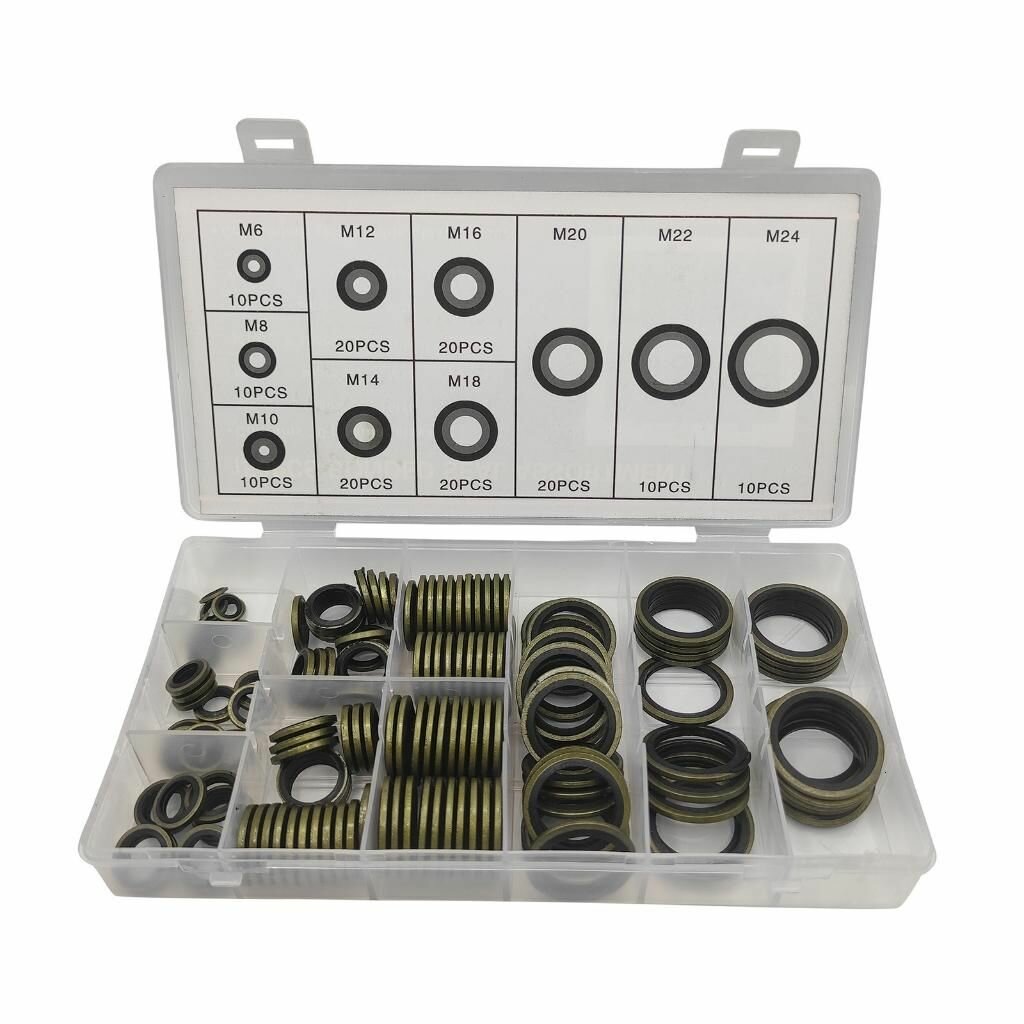 150шт Автомобильные Уплотнительные Шайбы Набор