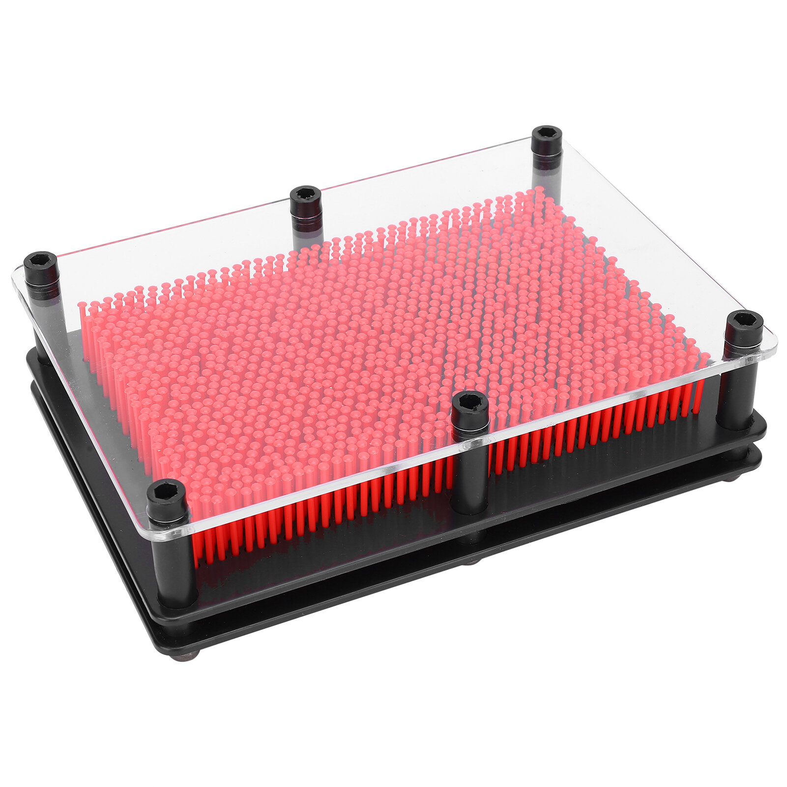 Pinart 3D Games Детская игрушка Pin Art Детская развивающая игрушка Настольное украшение Модель Red M