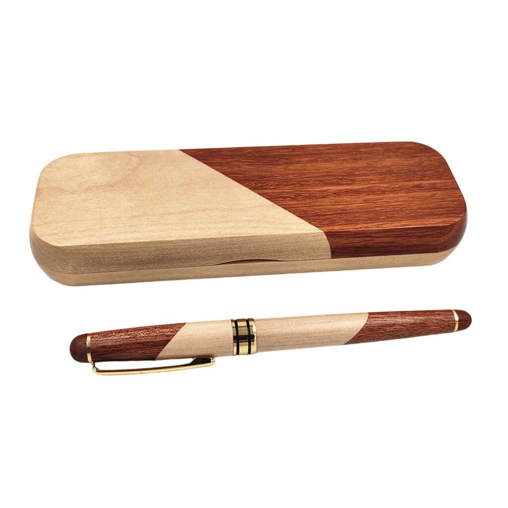 Креативный набор перьевых ручек из двухцветного иридия для паркета