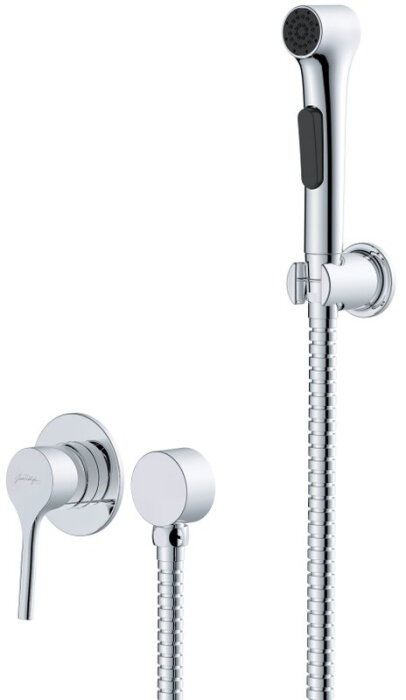 Гигиенический душ Jacob Delafon Elate E24610-CP со смесителем С внутренней частью