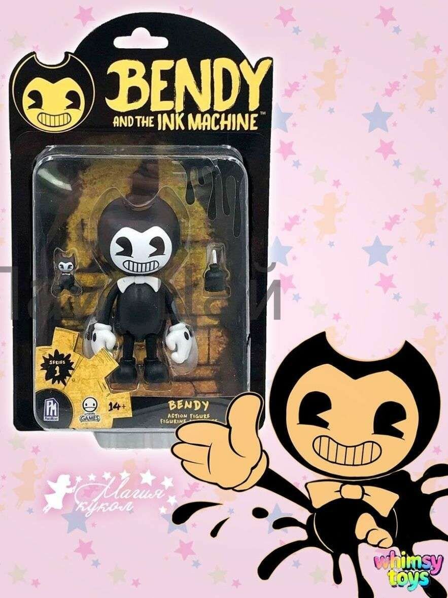 Фигурка подвижная Бенди серия Bendy и чернильная машина, высота 13 см