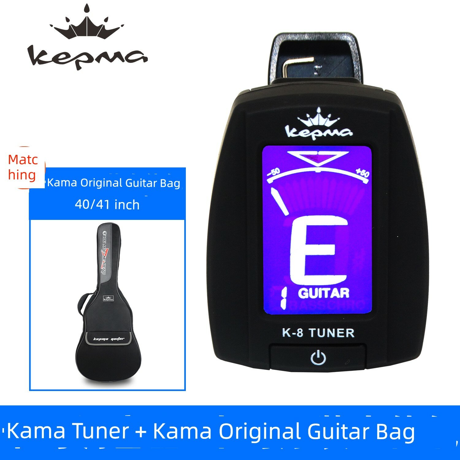 Тюнер Kamakano KEPMA для электрогитары и акустической гитары, клип-тюнер, тюнер для музыкальных инструментов Тюнер Kama