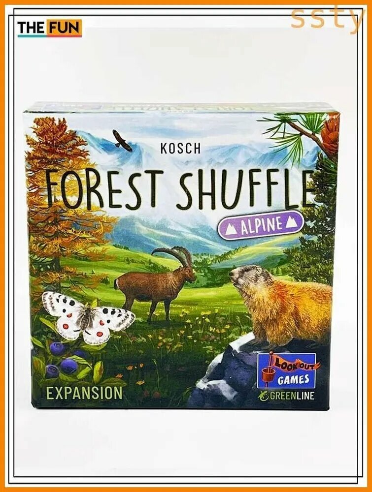 Самый популярный в 2025 годуНастольная карточная игра Настольная The Forest Shuffle DLC Игра (Карточная) Новая версия игры