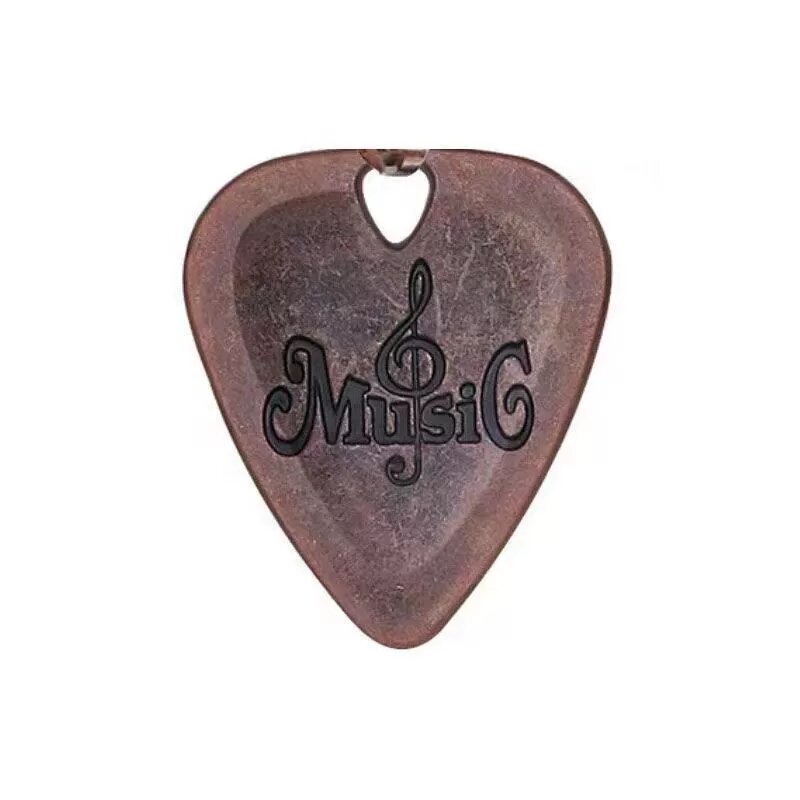 Металлические декоративные медиаторы для гитары, медиаторы для фолк-электрогитары, нескользящие специальные медиаторы