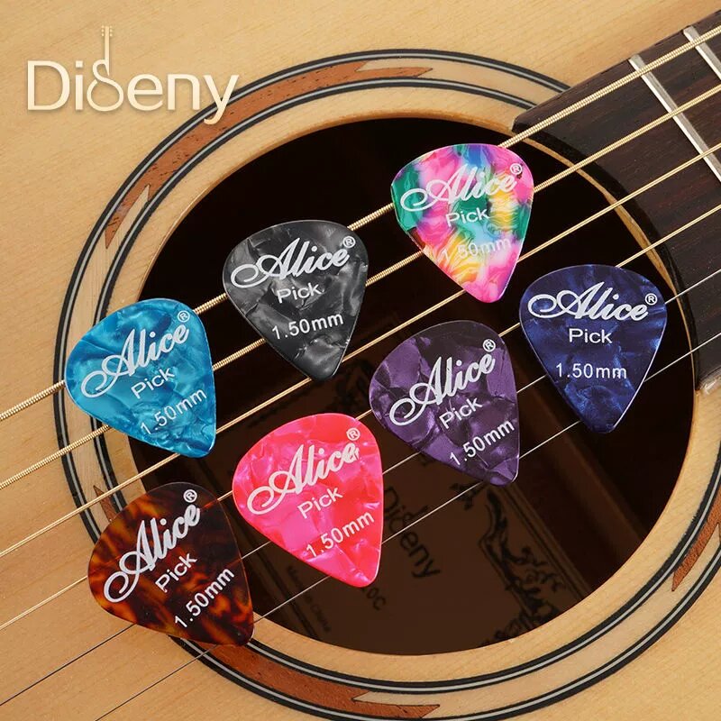 Металлические декоративные медиаторы для гитары, медиаторы для фолк-электрогитары, нескользящие специальные медиаторы