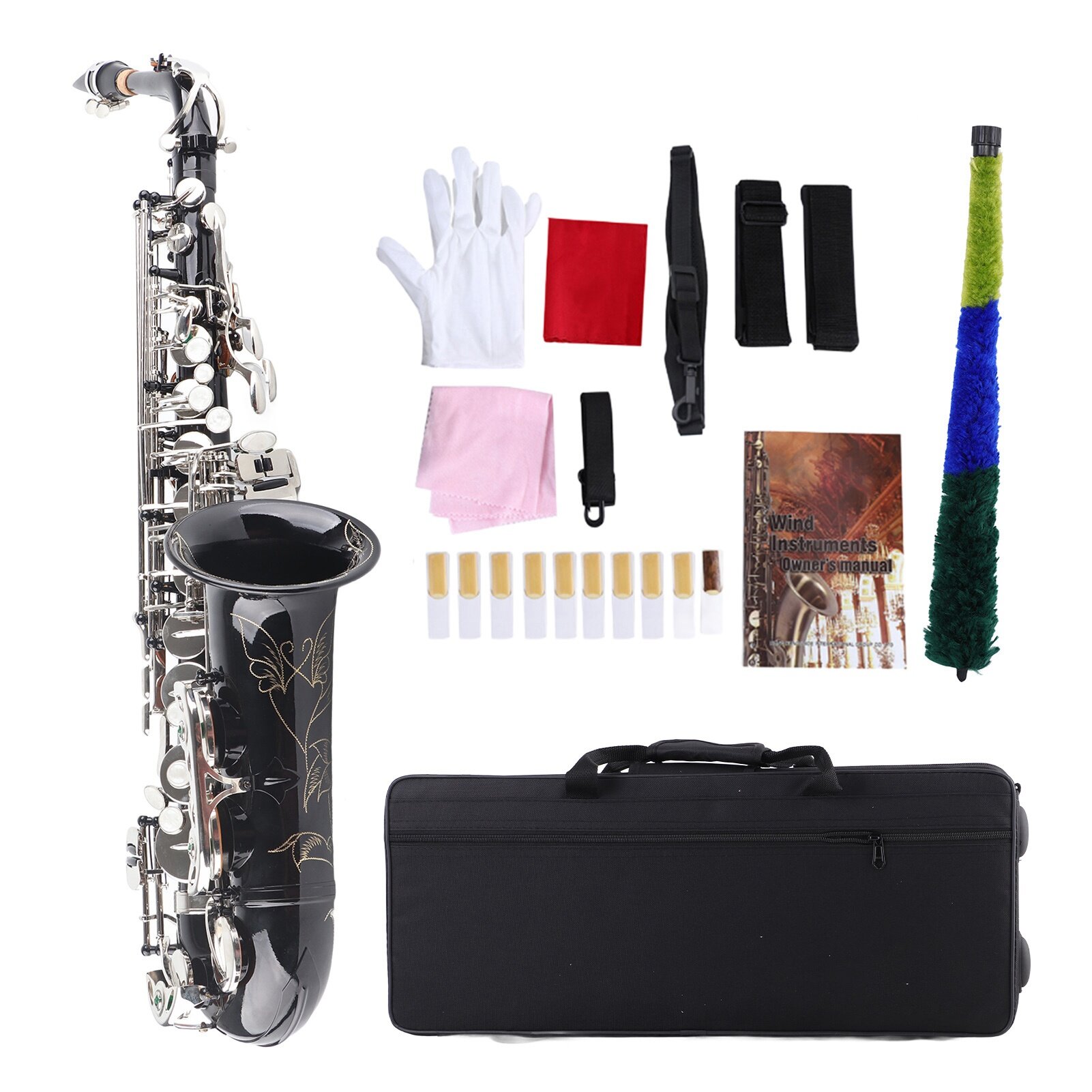 Саксофон SLADE Mediant Ми-бемоль Альт с Аксессуарами Черный